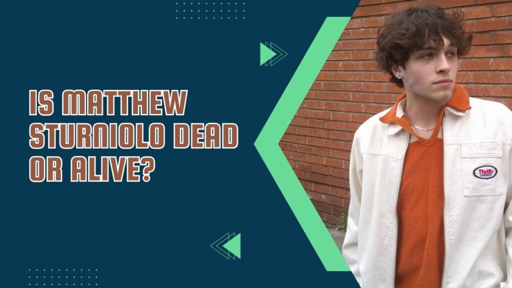 Is Matthew Sturniolo Dead Or Alive? Is It A Prank Video? | isstillalive.com